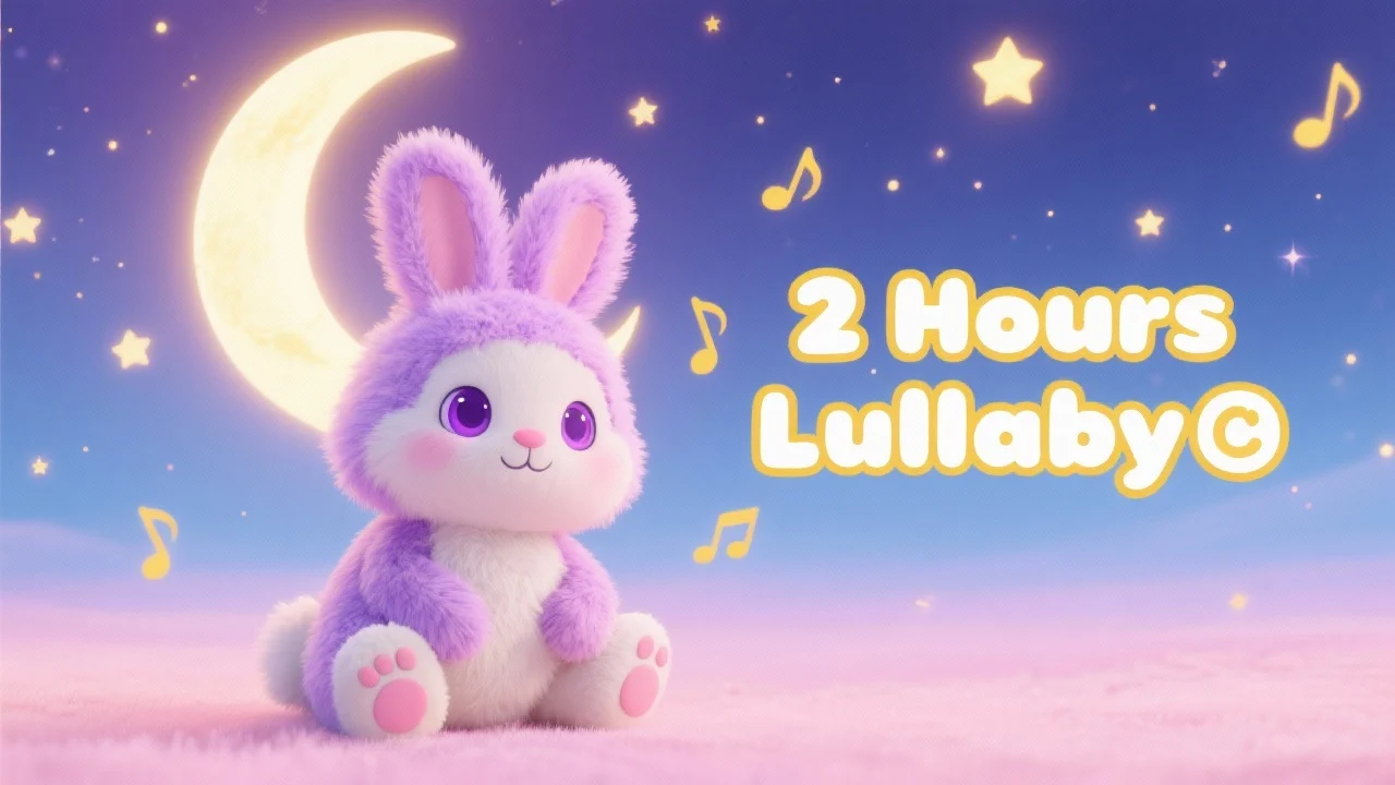 Sweet Dreams with Fuzzy Lulu 🌙 60‑Minute Calming Lullaby for Babies ...